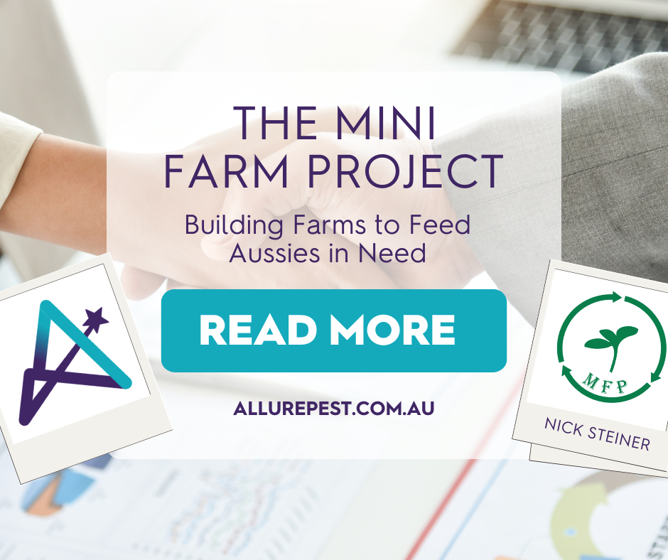 Partnering with The Mini Farm Project - Allure Pest Solutions